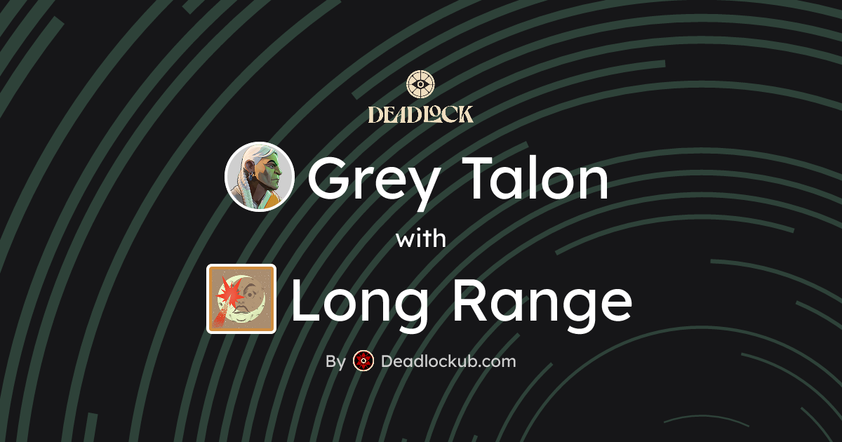 Grey Talon with Long Range Deadlock 2025 - Deadlockub