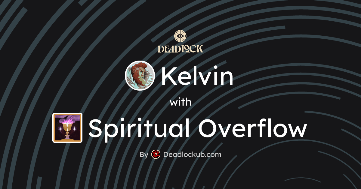 Kelvin with Spiritual Overflow Deadlock 2025 - Deadlockub