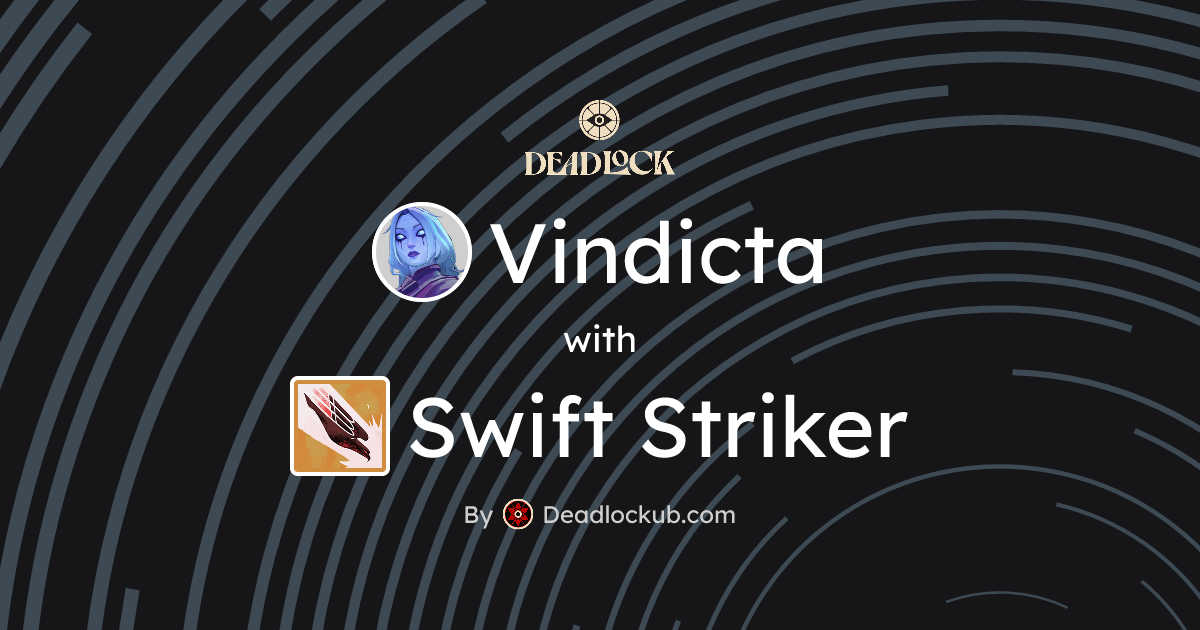 Vindicta with Swift Striker Deadlock 2025 - Deadlockub