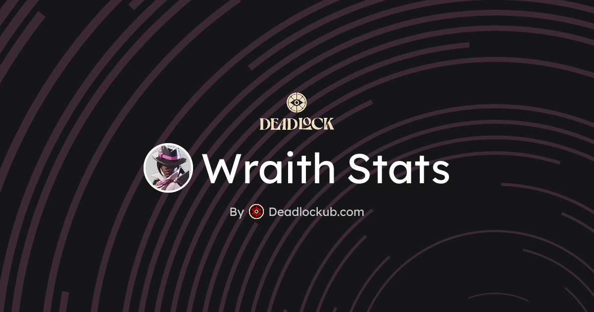 Wraith Guide, Stats & Builds Deadlock 2025 - Deadlockub