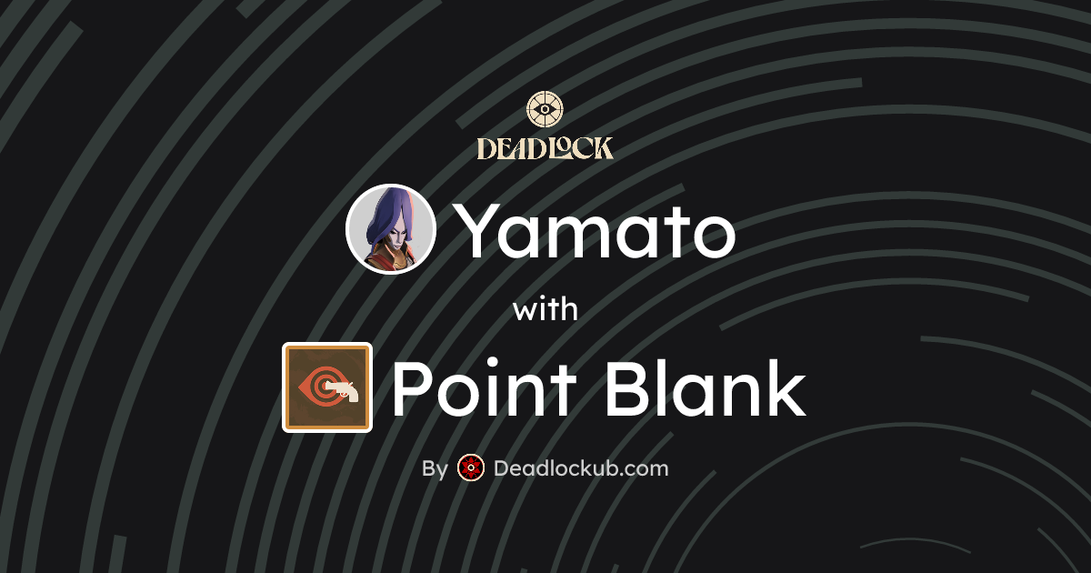 Yamato with Point Blank Deadlock 2025 - Deadlockub